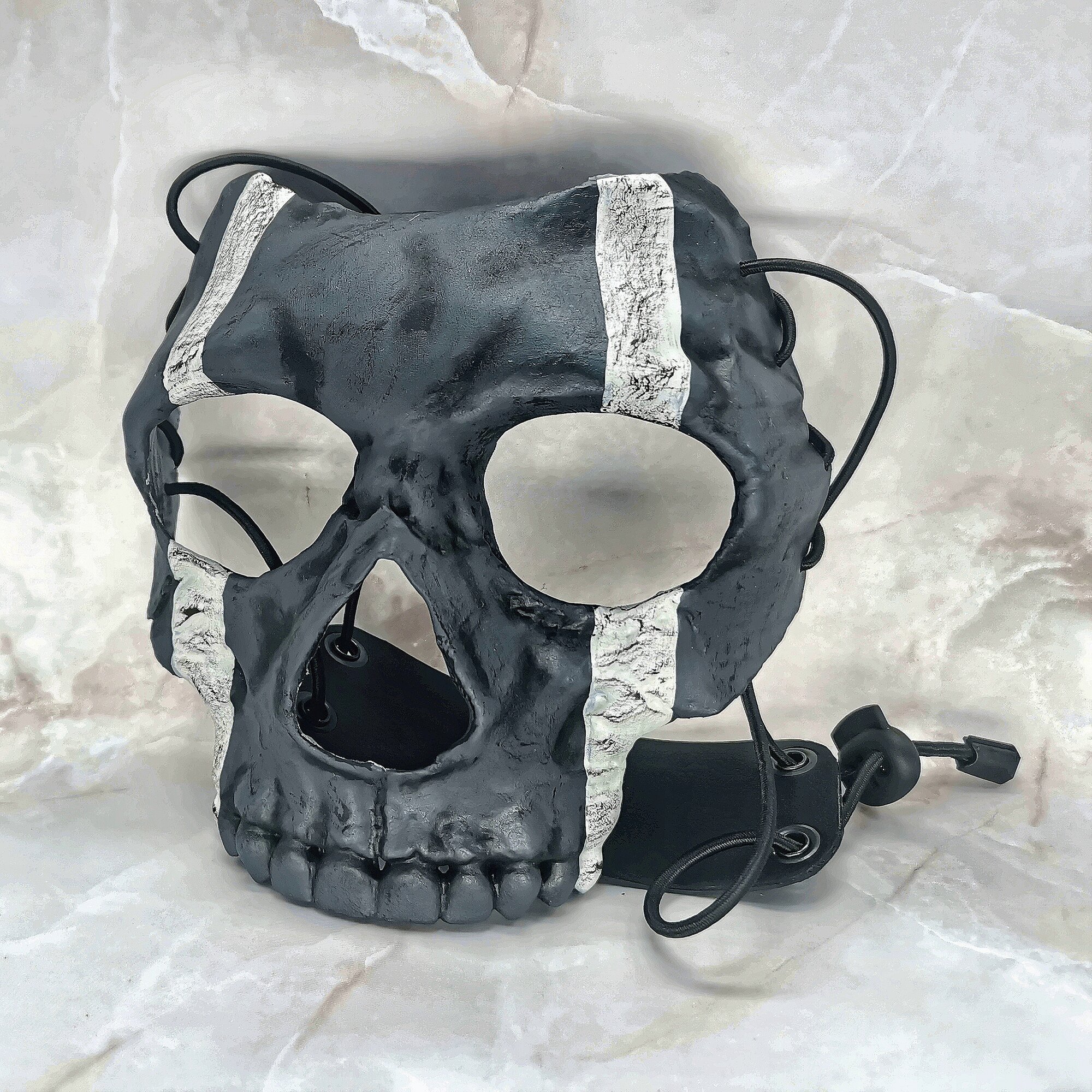 Маска Гоуста (Ghost mask) из компьютерной игры Call of duty modern warfare / Маска череп