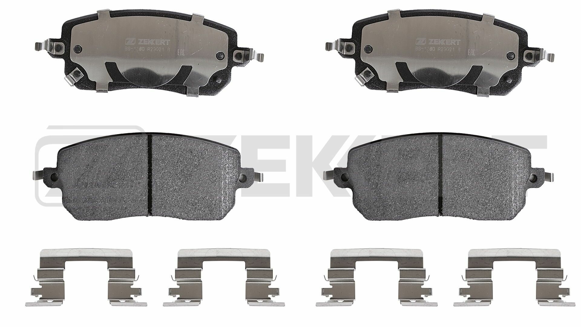 Колодки торм. диск. передн. Haval Jolion 21 ZEKKERT BS1180
