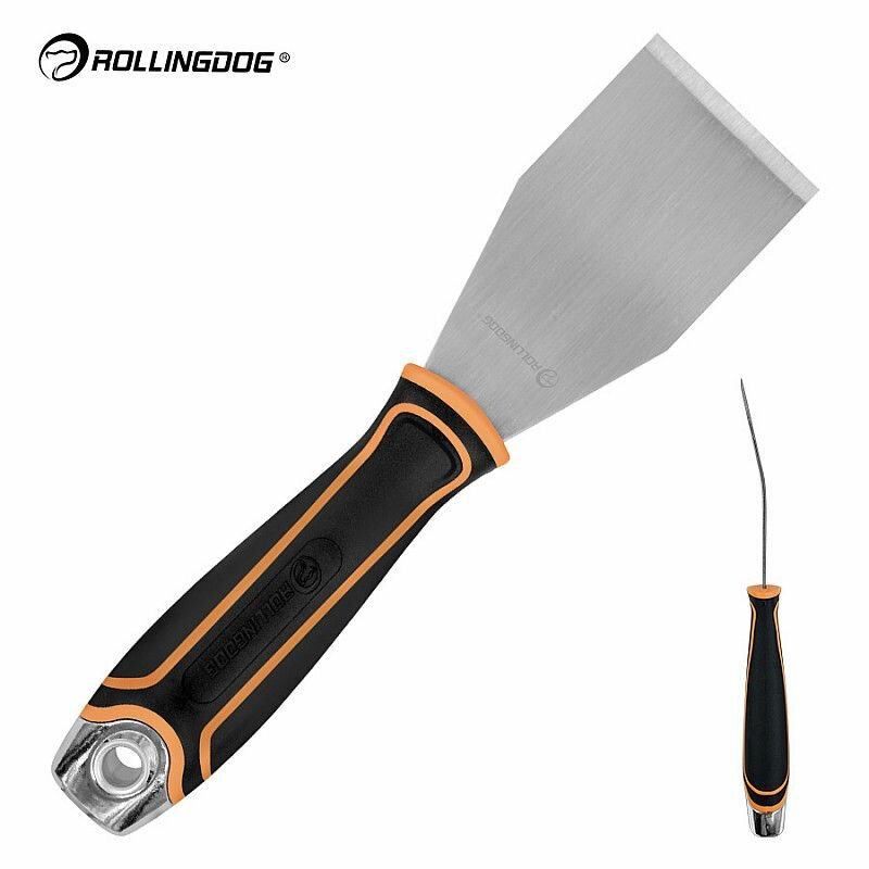Скребок изогнутый Rollingdog 3" (75мм), серия Elite, арт.50416