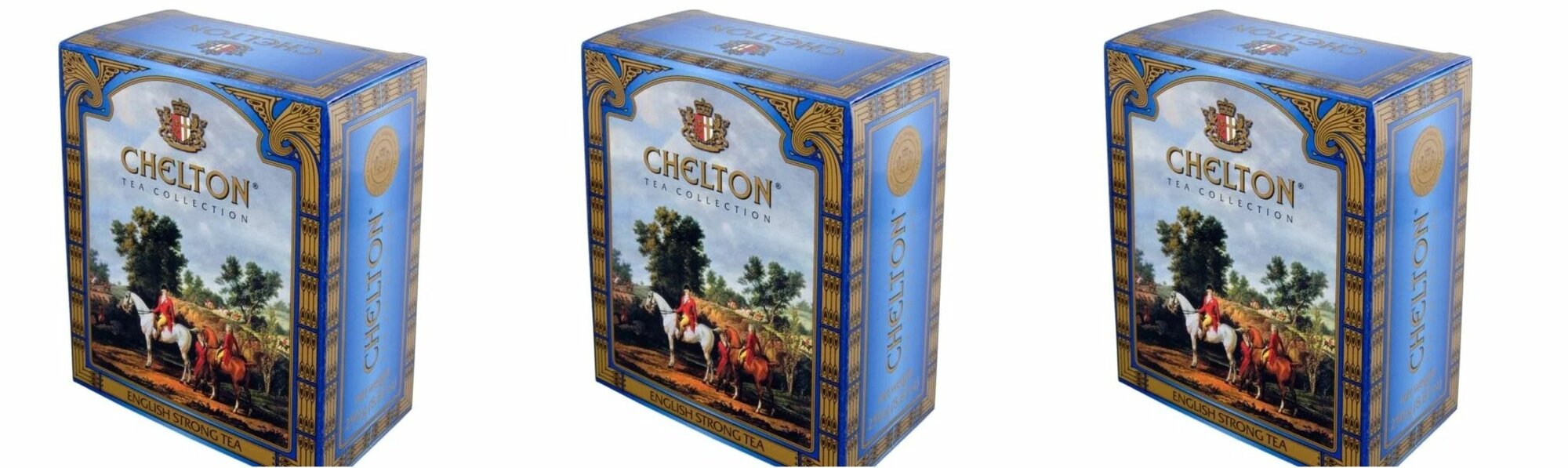Chelton Чай черный Английский Крепкий, 100 пак, 3 шт