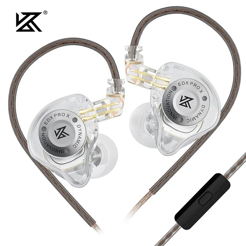 KZ EDX PRO X Проводные наушники EDXProX Clear MIC
