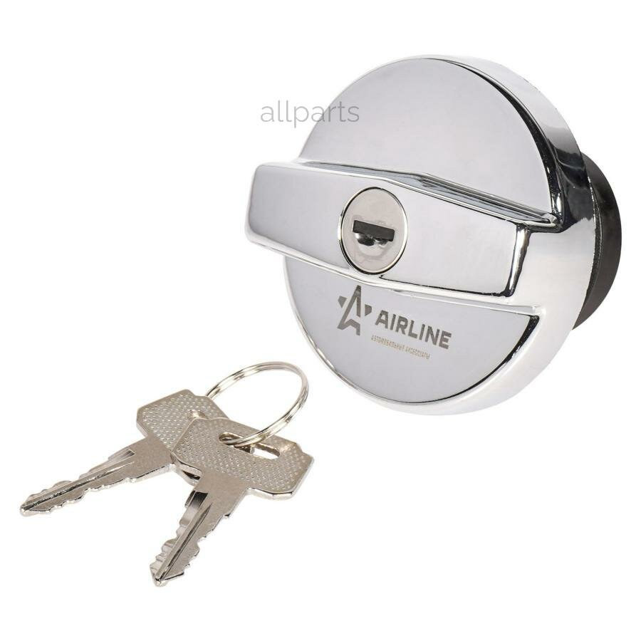AIRLINE AFC-R-03 Крышка топливного бака с ключами, для а/м Лада 2108-15, 2121, 2170, 2190, УАЗ, Газель, хром AIRLINE AFC-R-03