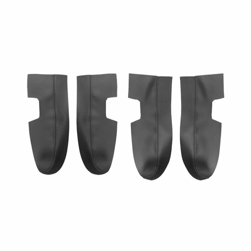 4 шт, кожаные внутренние дверные панели из микрофибры/накладка на дверной подлокотник для Kia Spectra Cerato 2005 2006-2010 2011 2012 4xDoor Armrest Black