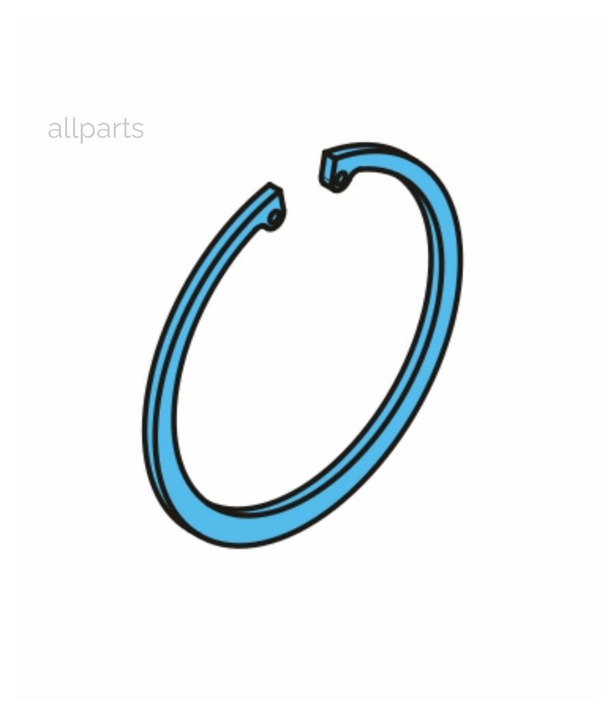 BPW 0256065890 стопор! кольцо стопорное ступицы 158x4 DIN472 \BPW ECO Plus 8-9t