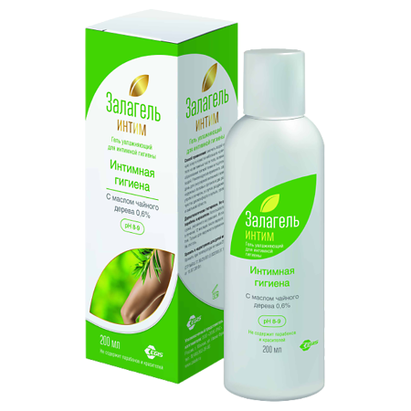 Залагель интим Увлажняющий гель для интимной гигиены 200мл