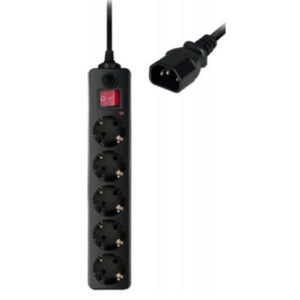 Сетевой фильтр BURO 500SH-1.8-UPS-B