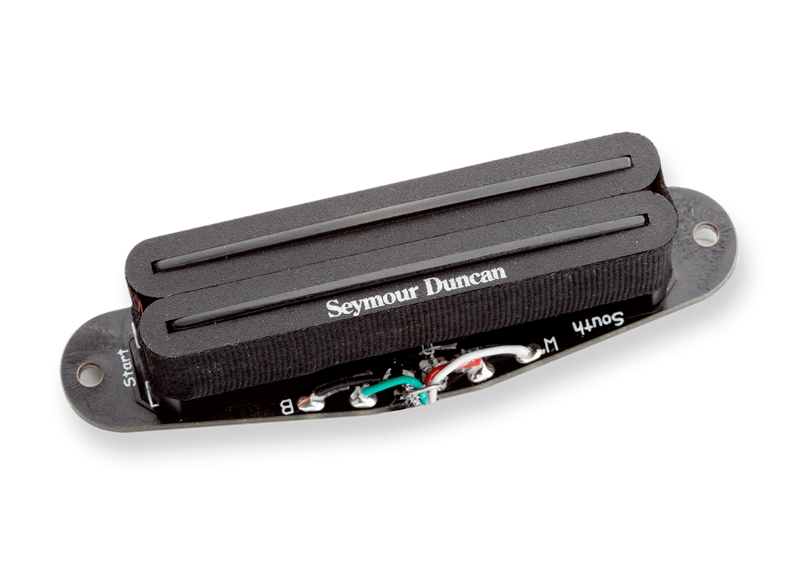 Звукосниматель Seymour Duncan Hot Rails Tele STHR-1N, хамбакер, нековый, чёрный