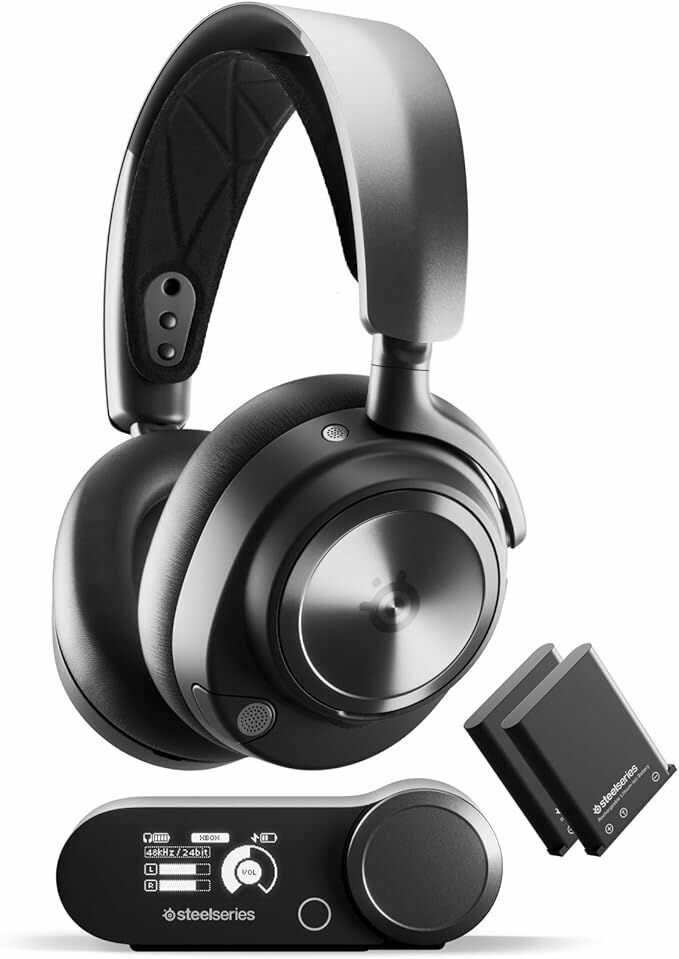 Игровые наушники SteelSeries Arctis Nova Pro Wireless X Black (61521)