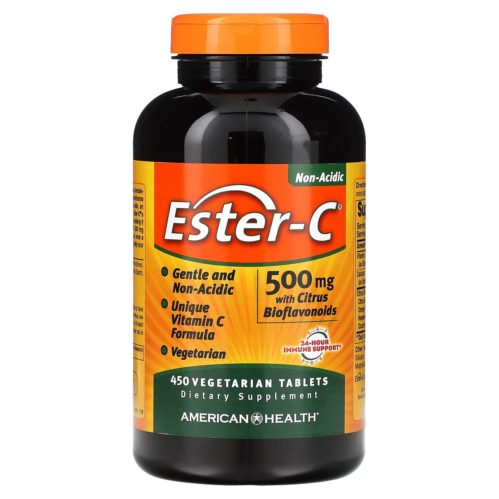 Ester-C с цитрусовыми биофлавоноидами, 500 мг, 450 таблеток American Health Эстер С