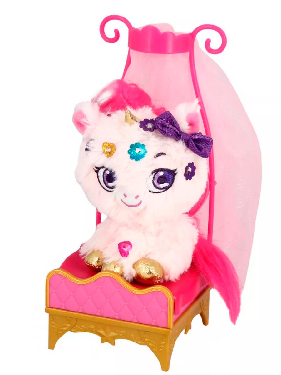 Мягкая игрушка единорог с блестками