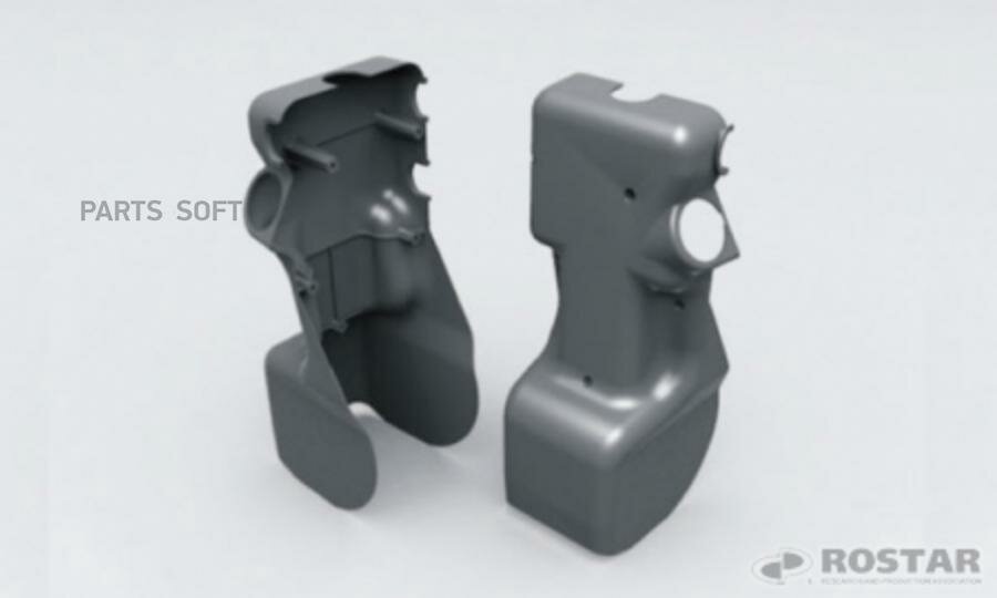 6520344407319 ROSTAR Кожух КАМАЗ колонки рулевой ZF передний ROSTAR