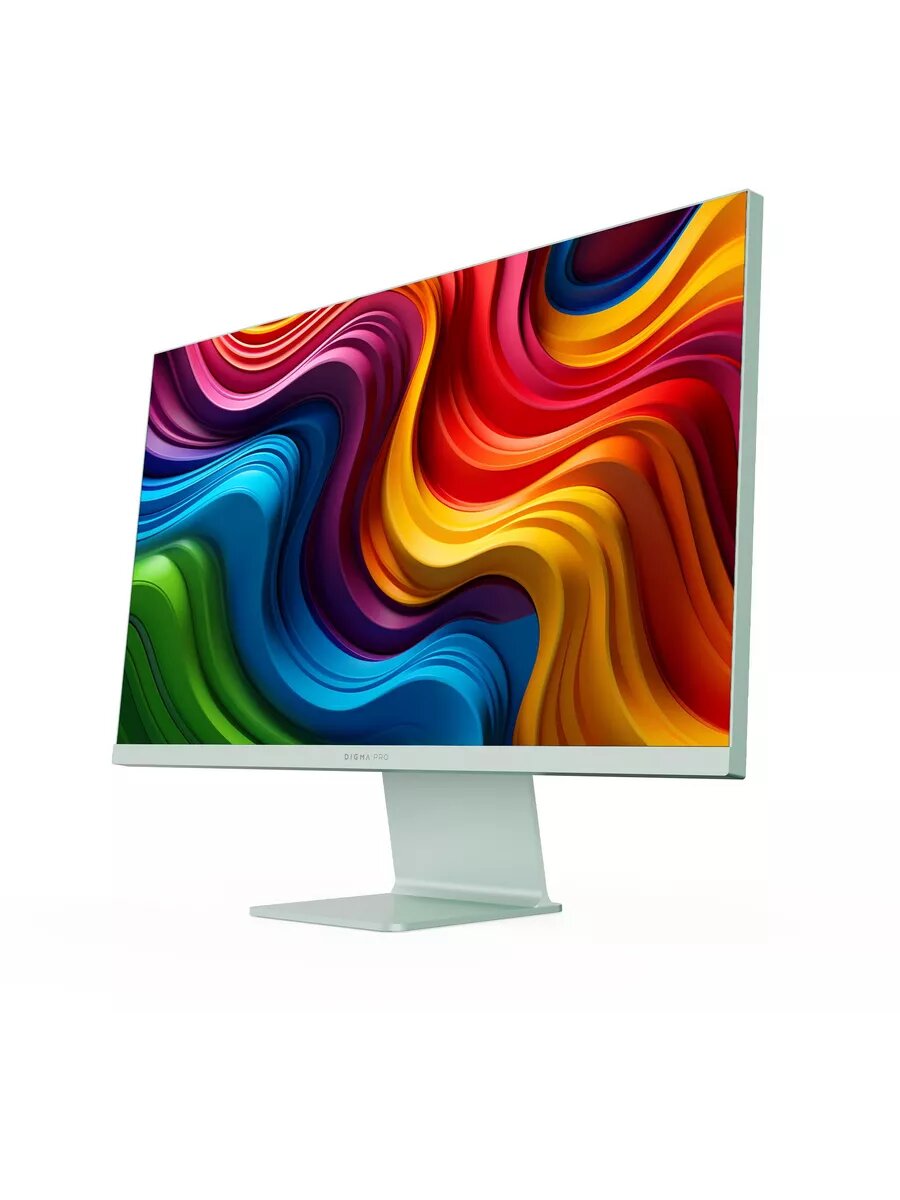 Монитор Digma Pro 27 Art L зеленый IPS LED 2ms 16:9 HDMI M/M матовая 300cd 178гр/178гр 2560x1440 165