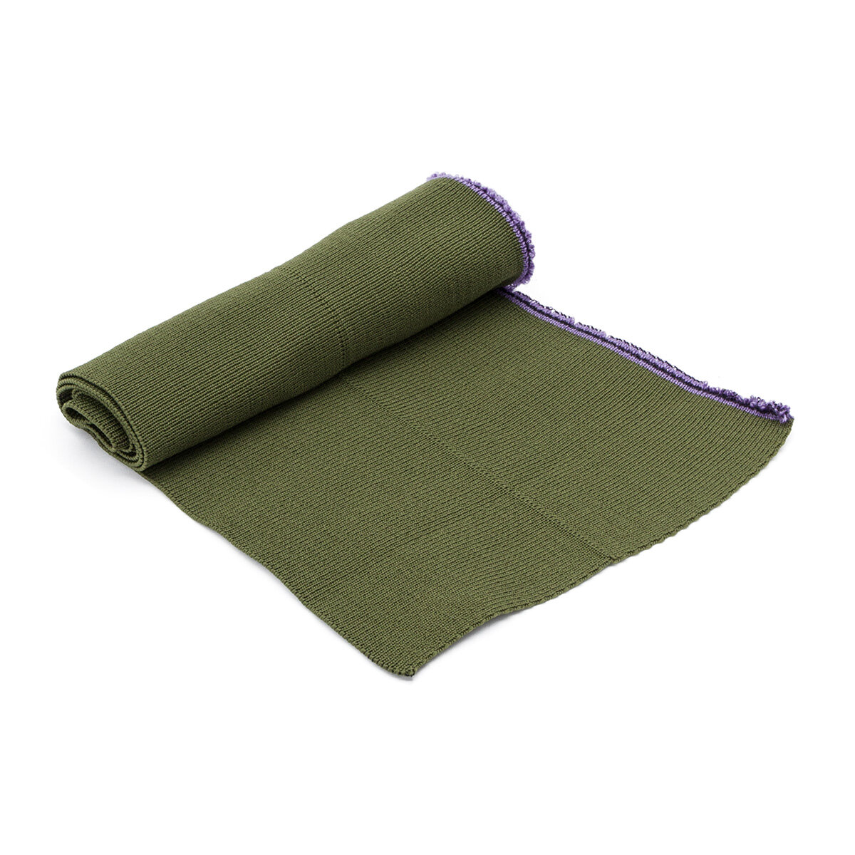 Подвяз средней плотности (100% полиэстер), 1*1, высота 14см (7см*2), длина 70-73см (8116 св. хаки)