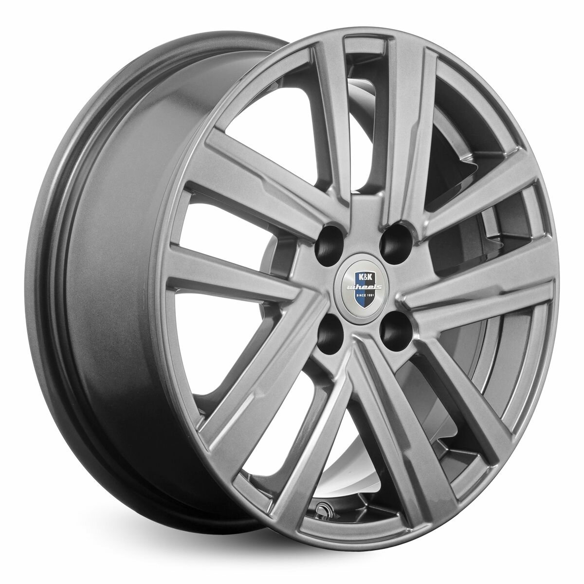 Диск литой КиК Хант (КС1034) 6,0\R15 4*98 ET33 d58,5 Дарк платинум [79935] Fb max 480 kg легкосплавный