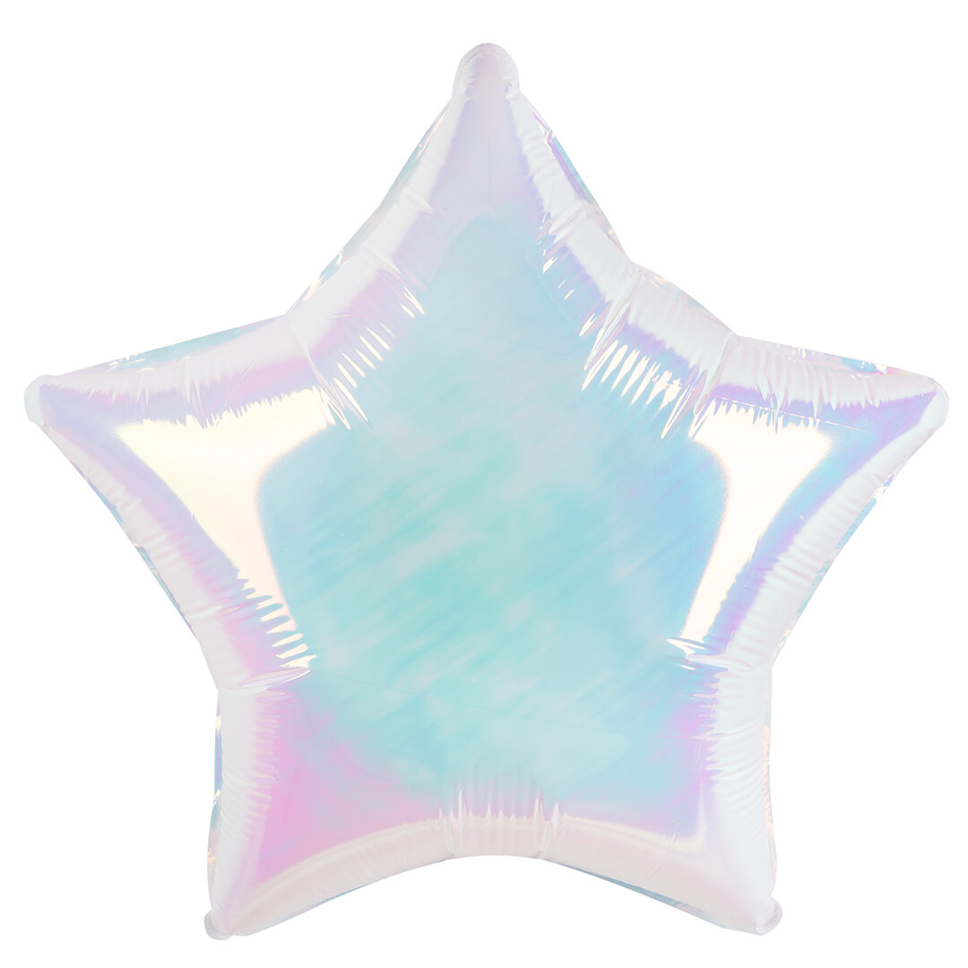 Шар (18'/46 см) Звезда, (надув воздухом), Жемчужный, Хамеле