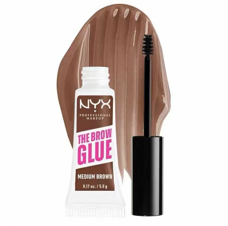 NYX PROFESSIONAL MAKE UP Гель для бровей с эффектом ламинирования The Brow Glue Stick, 5 г