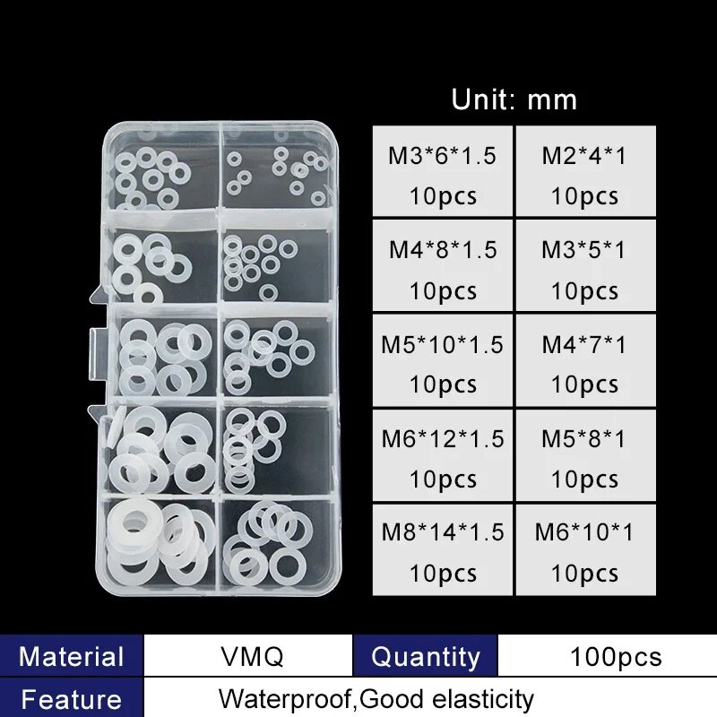 Прокладка из нитриловой резины NBR, уплотнительное кольцо, уплотнительное кольцо для крана, плоская прокладка, ремонтный комплект, уплотнительное кольцо-.-