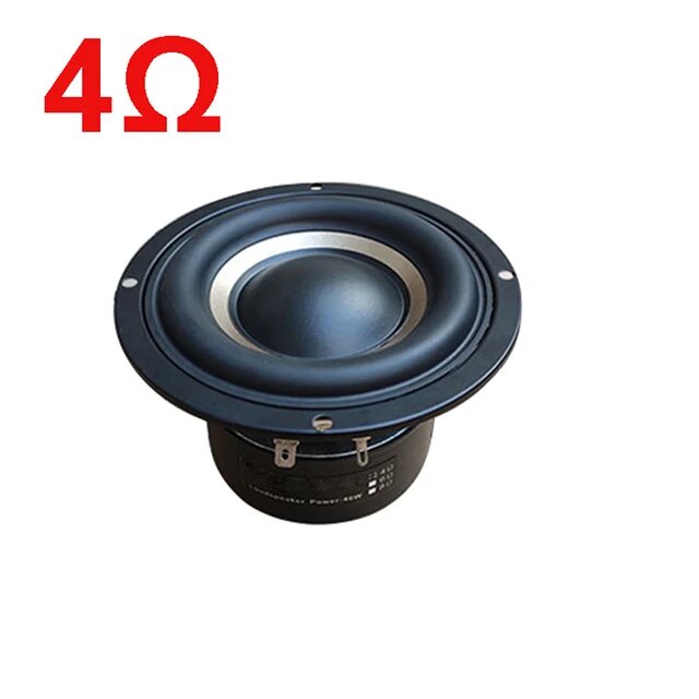 LEVOPHON сабвуфер 100 Вт 4 дюйма 4Ohm Circular