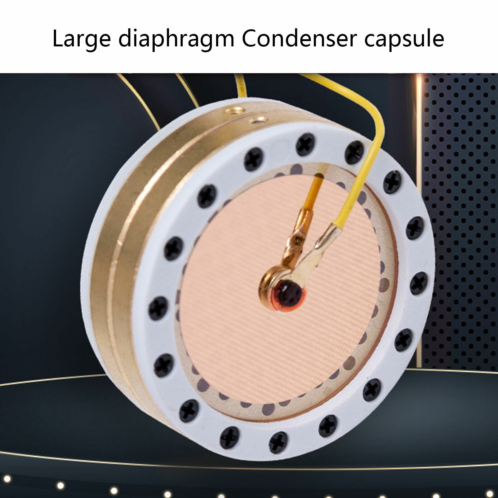 Принадлежности для микрофона RK87 односторонняя емкостная микрофонная головка с большой диафрагмой