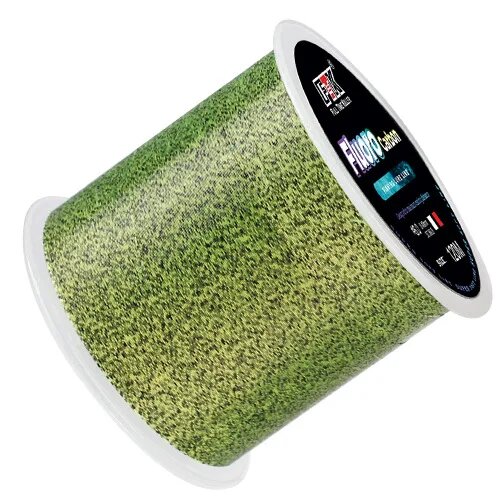 Рыболовная леска из углеродного волокна 120м 0.20-0.60мм 7.15LB-45LB Зеленый, 1.5, green pro