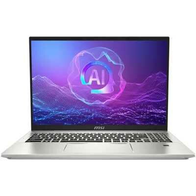 Ноутбук Prestige A16 AI+ A3HMG-083RU AMD Ryzen AI 9 365, 2.0 GHz - 5.0 GHz, 32768 Mb, 16" UHD+ 3840x2400, 1000 Gb SSD, DVD нет, AMD Radeon 880M, Windows 11 Home, серебристый, 1.9 кг, 9S7-159K32-083