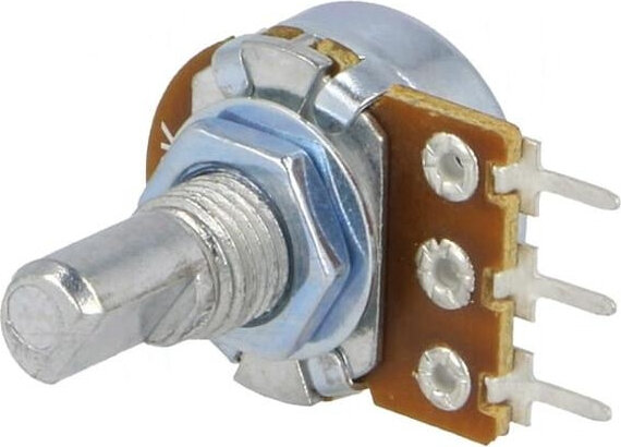 Потенциометр SR Passives R16148D-1A-2-B220K Потенциометр осевой однооборотный 220кОм 125мВт 20П THT 6мм 1шт