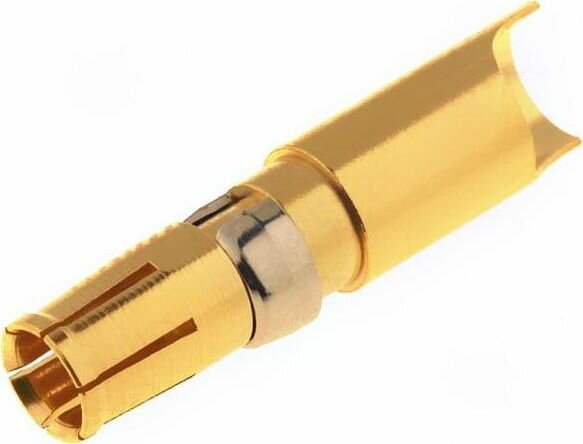 Контакт CONEC 132C10049X "мама" 10AWG-8AWG позолота пайка на провод 40А 4,8мм 1 шт
