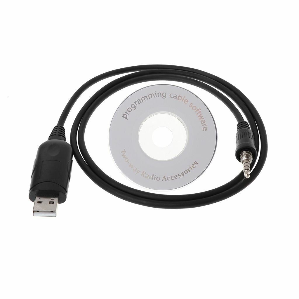 Кабель для программирования Yaesu USB, Черный