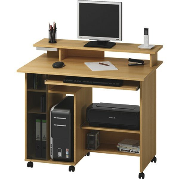 Компьютерный стол 20 Бук Бавария 381 105x67x94 см, бук бавария Дом мебели для вас