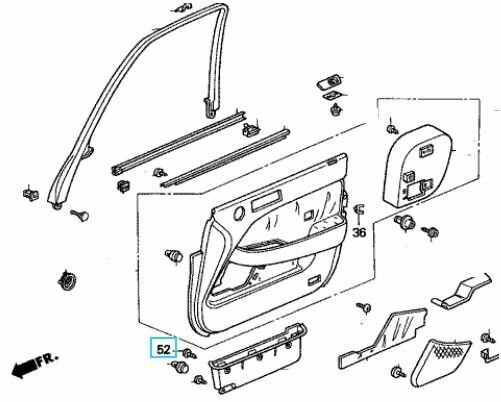 Винт нарезной, 4х12; Артикул Honda/Acura: 9390324320 (Оригинал)