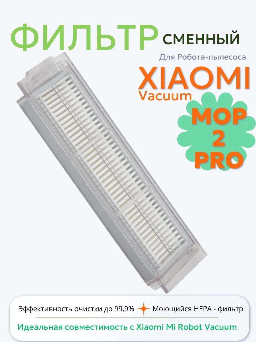 Фильтр для робота пылесоса Xiaomi Mi Robot Vacuum Mop 2 Pro