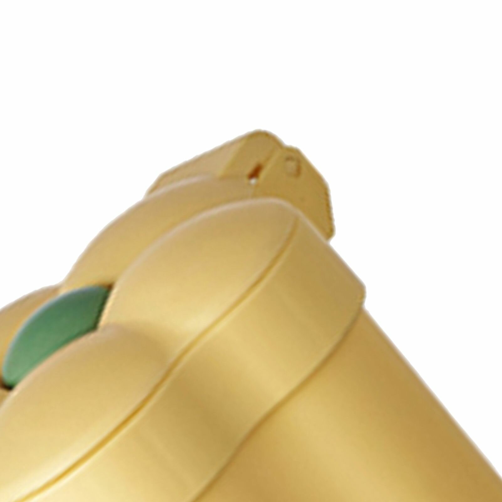 Желтый маленький настольный мусорный бак в форме цветка с большой корзиной для хранения бумаги и крышкой