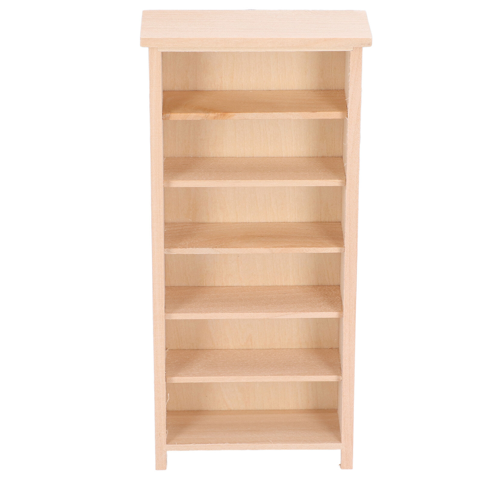 Миниатюрный книжный шкаф для кукольного домика в масштабе 1:12, имитация мебели для украшения кукольного домика, однотонный цвет.