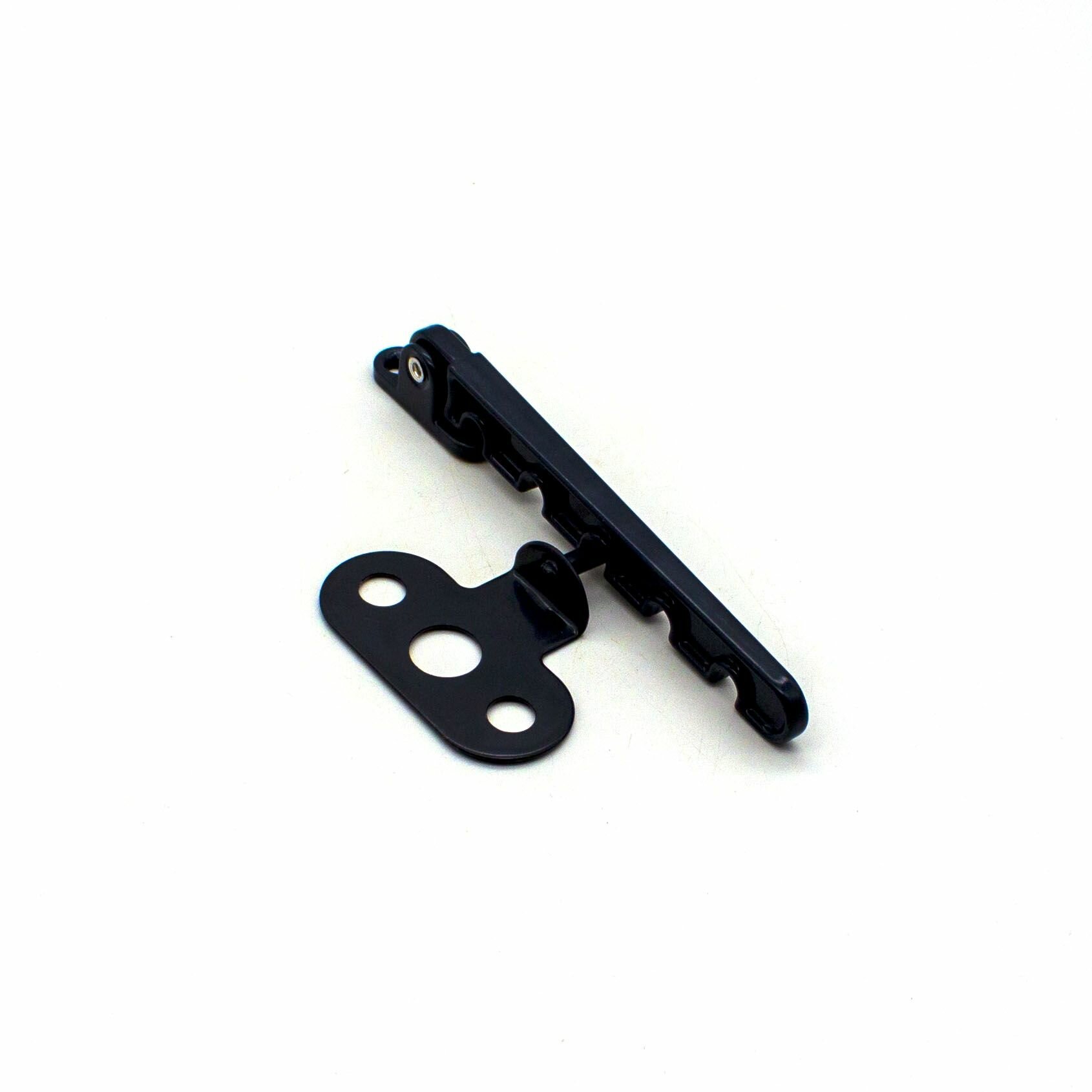 Ограничитель открывания алюминиевый 5-ти позиционный с металлическим держателем (гребёнка) тёмно-серая RAL 7016 антрацит