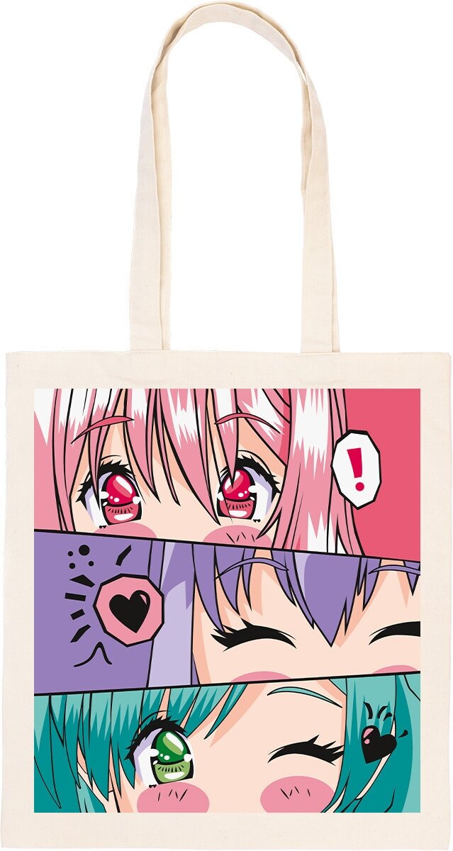 Фрея RWCB-011-DS05 Раскраска на сумке В стиле аниме Настроение 40×35 см с ярким принтом