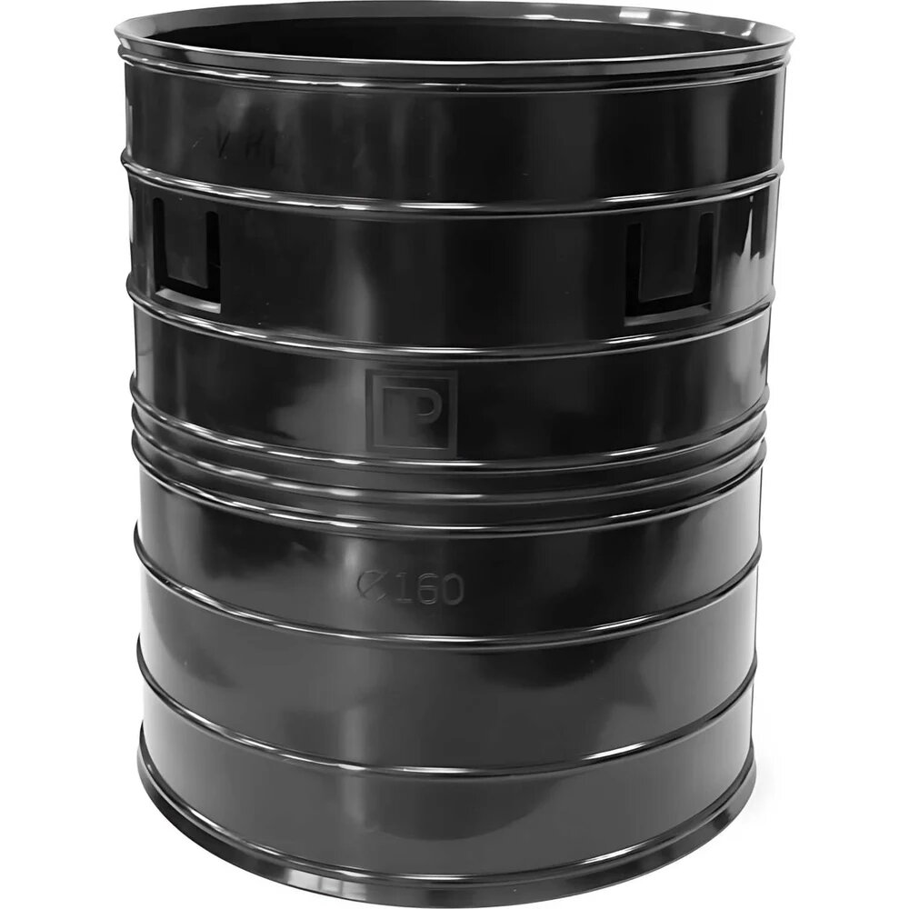 Соединительная муфта с защёлками для двустенных труб Промрукав д160 PR08.3119