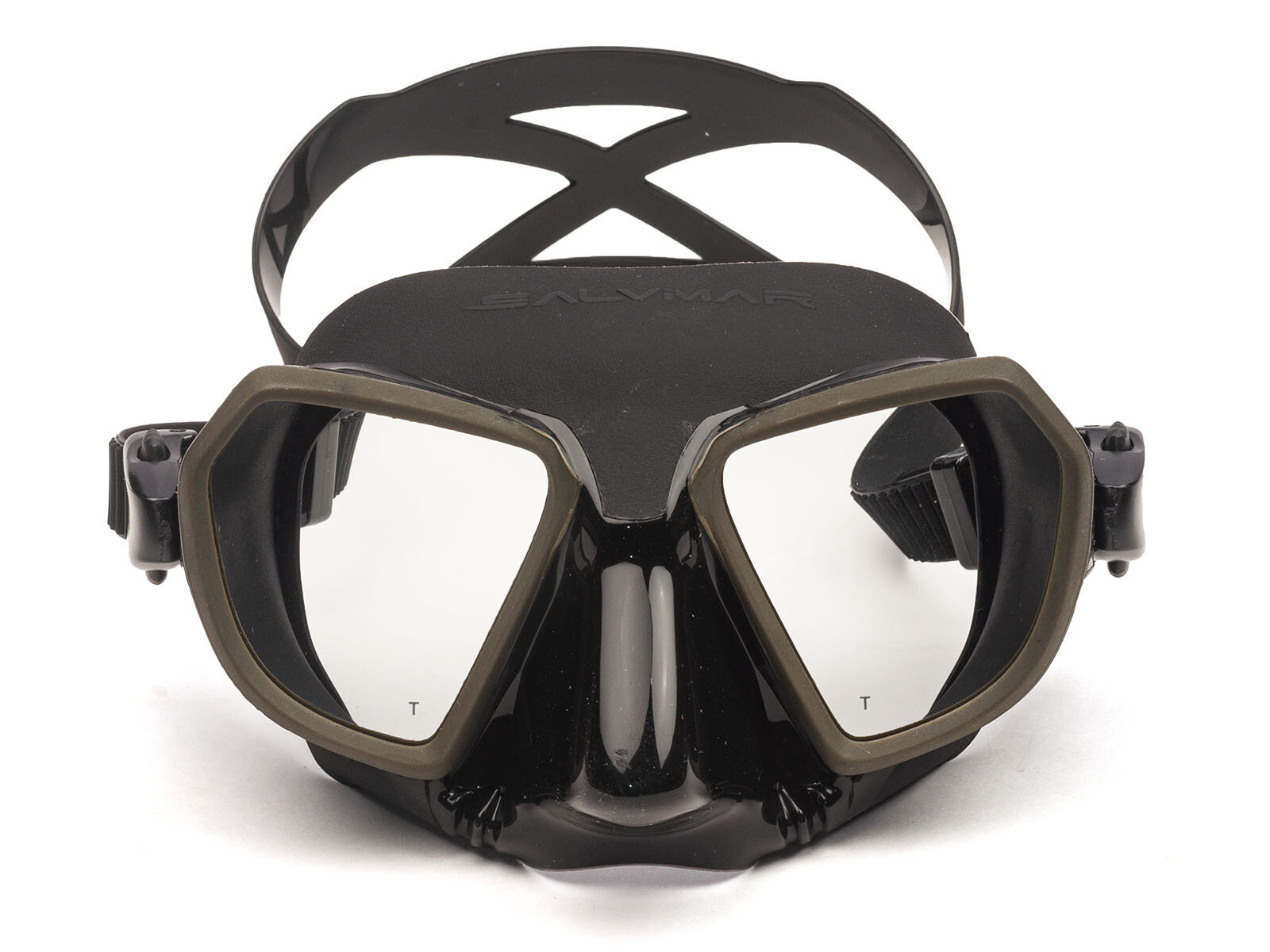 Маска Salvimar Noah Черная/зеленая
