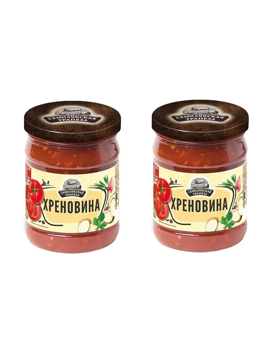 Хреновина Семилукская Трапеза, 350 г, 2 шт.