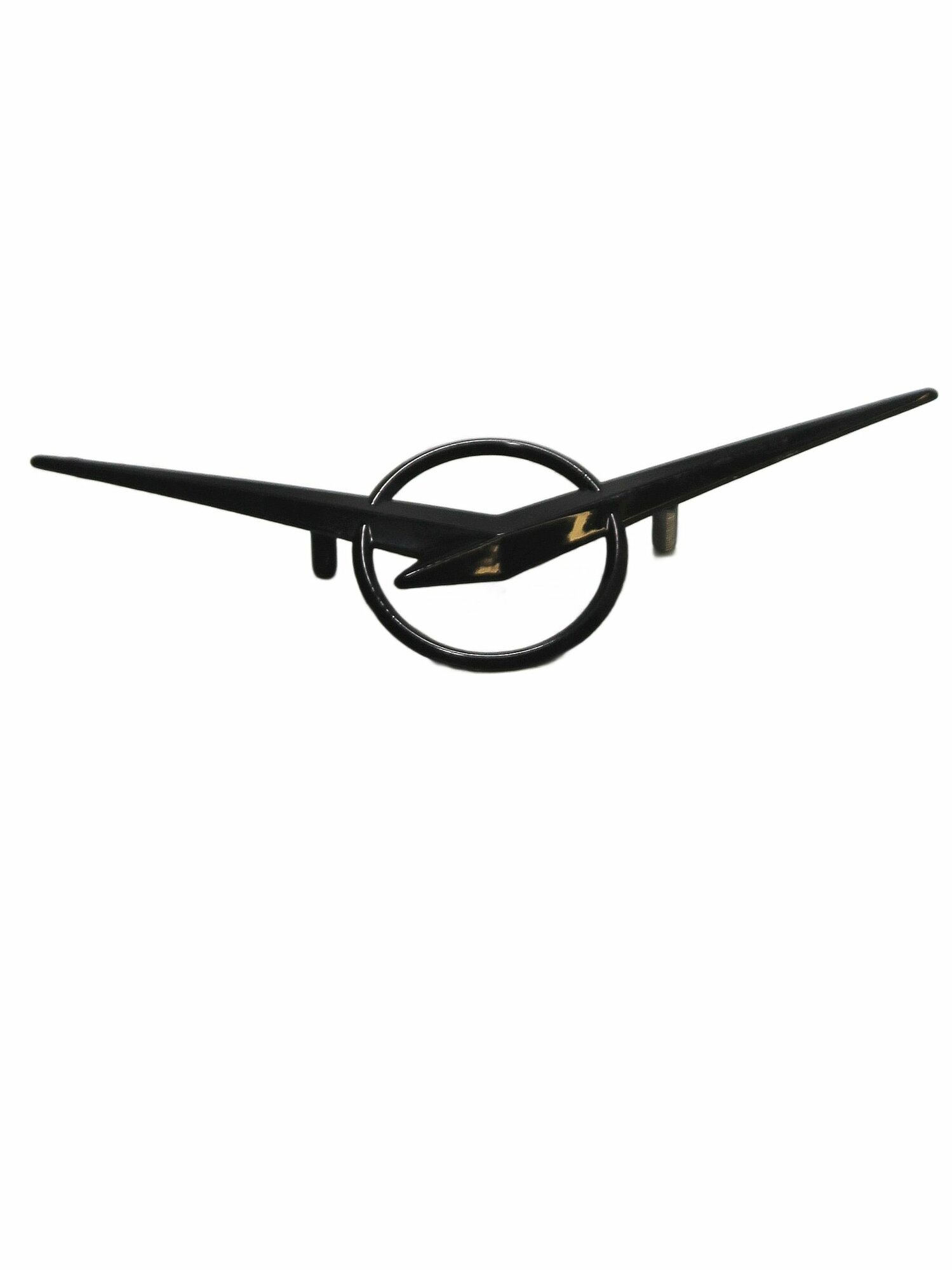 Эмблема для а/м Уаз метал, черная