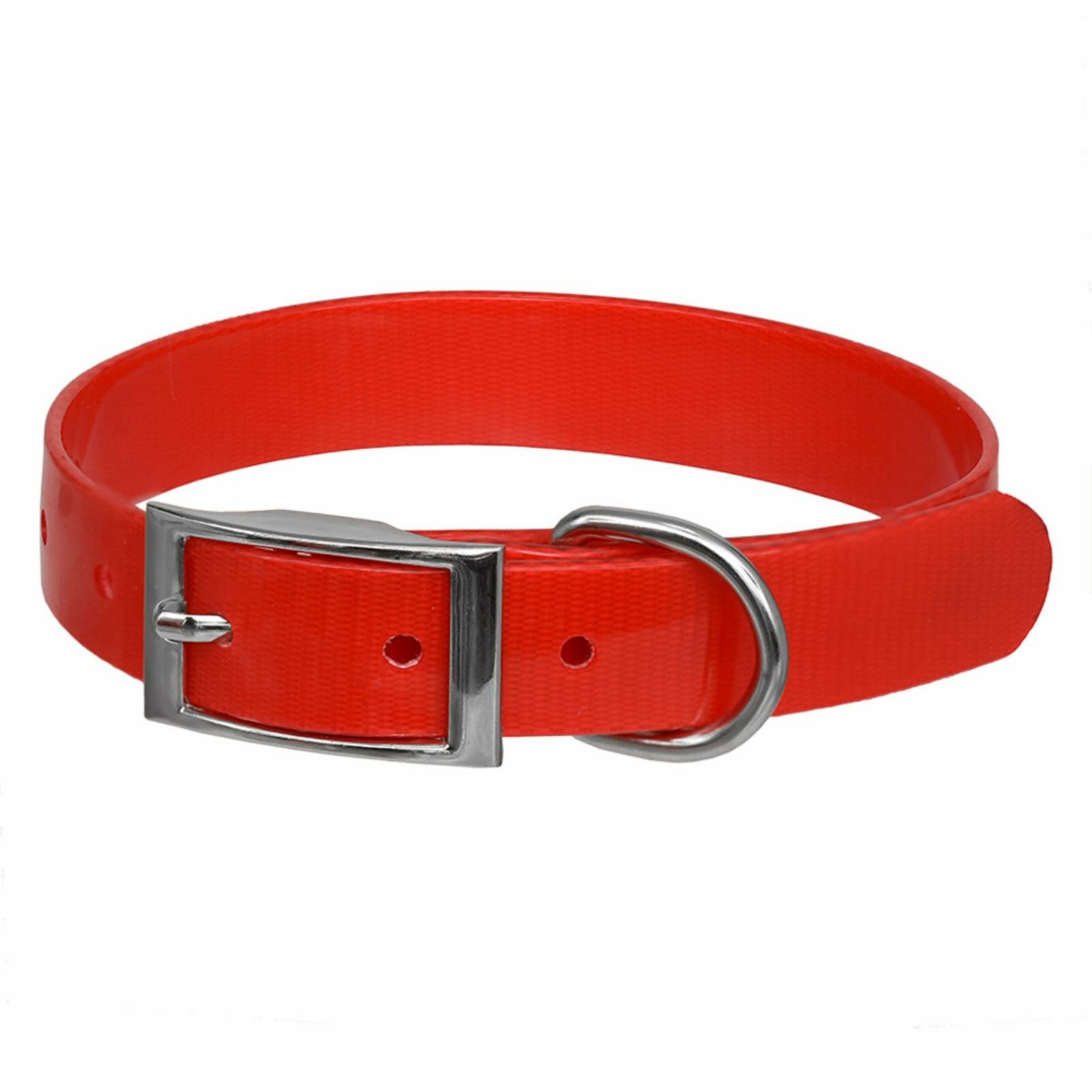 Ошейник "Дельта" из биотана, красный
