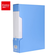 Comix 100-Page File Folder, Sheet Protector Binder A4 Document Fo...