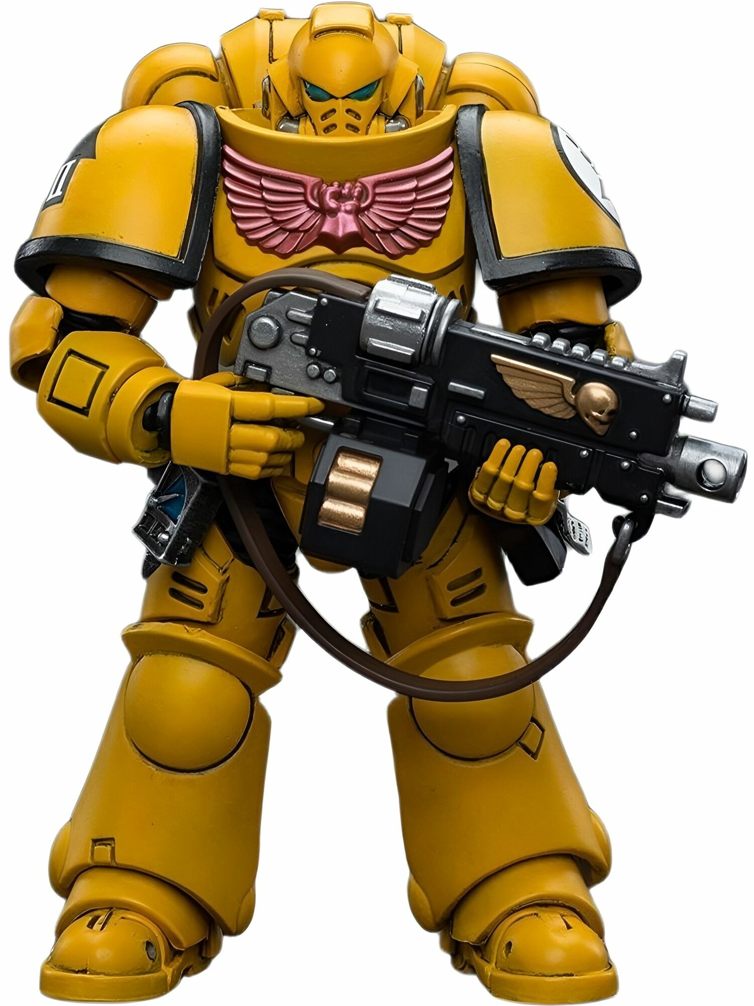 Подвижная фигурка 1/18 JOYTOY Warhammer 40K NEW Imperial Fists Intercessors коллекция игрушек