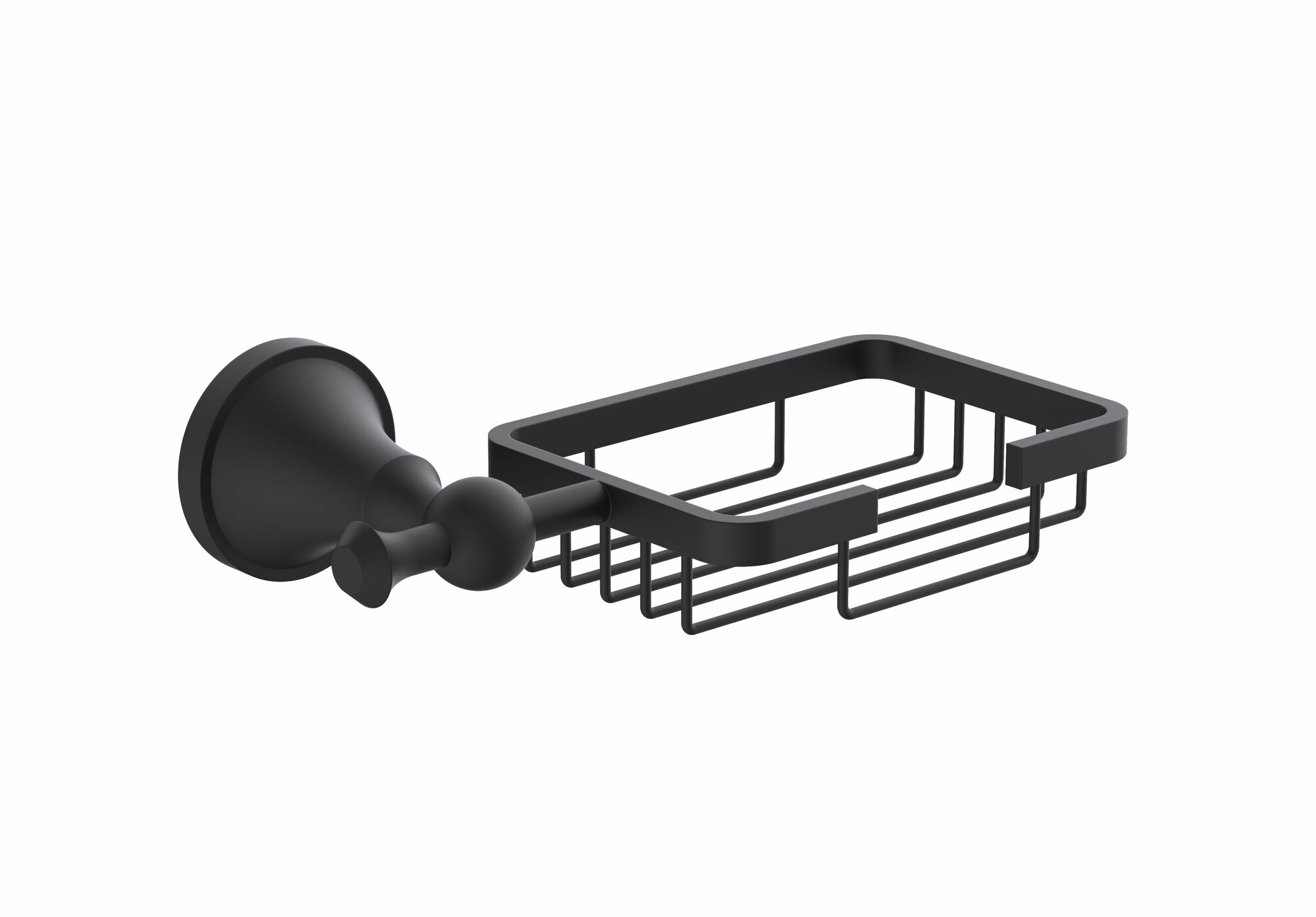 Мыльница для ванной настенная Diadonna D8002-2BL со сливом и с решеткой, нержавеющая сталь