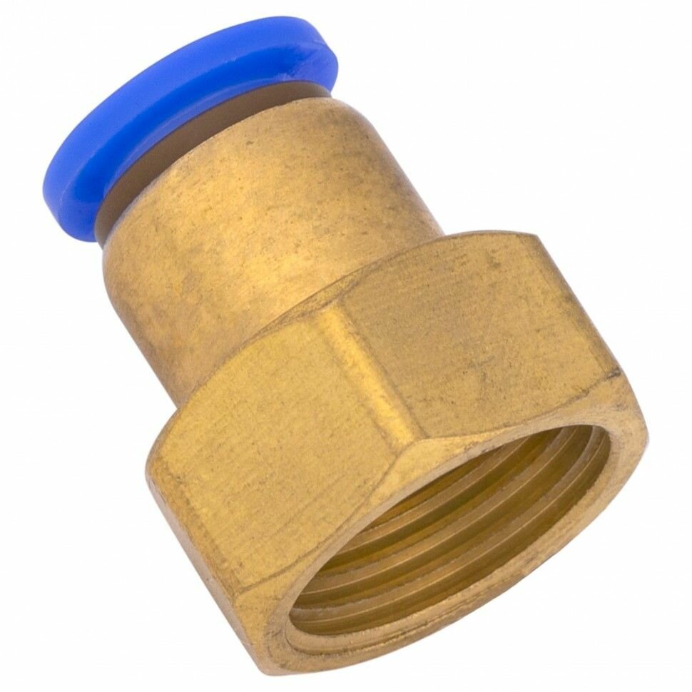 Фитинг внутренняя резьба 1/2 дюйма быстросъёмное соединение 10 мм