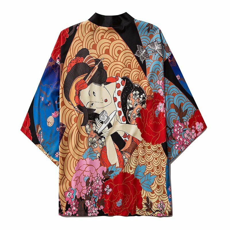 Bebovizi полиэстер мужской кимоно 4XL, 4