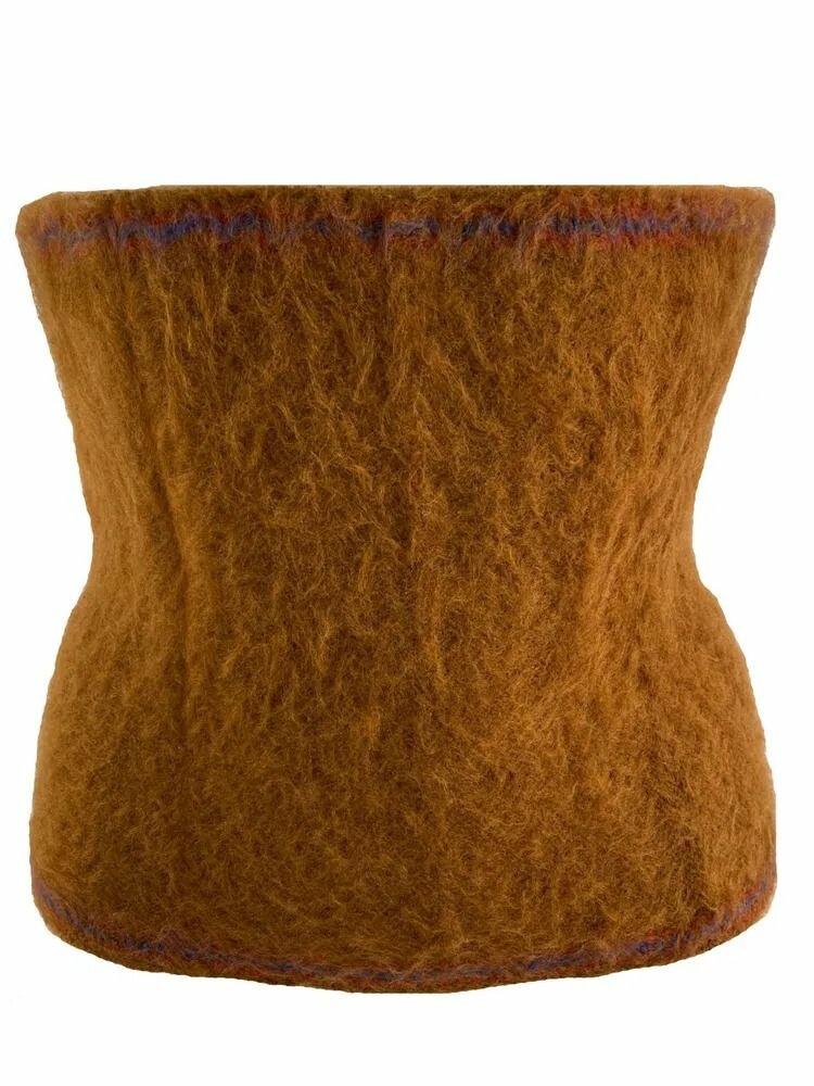 Турецкий согревающий ортопедический пояс из верблюжьей шерсти, размер 5, коричневый, Ziya