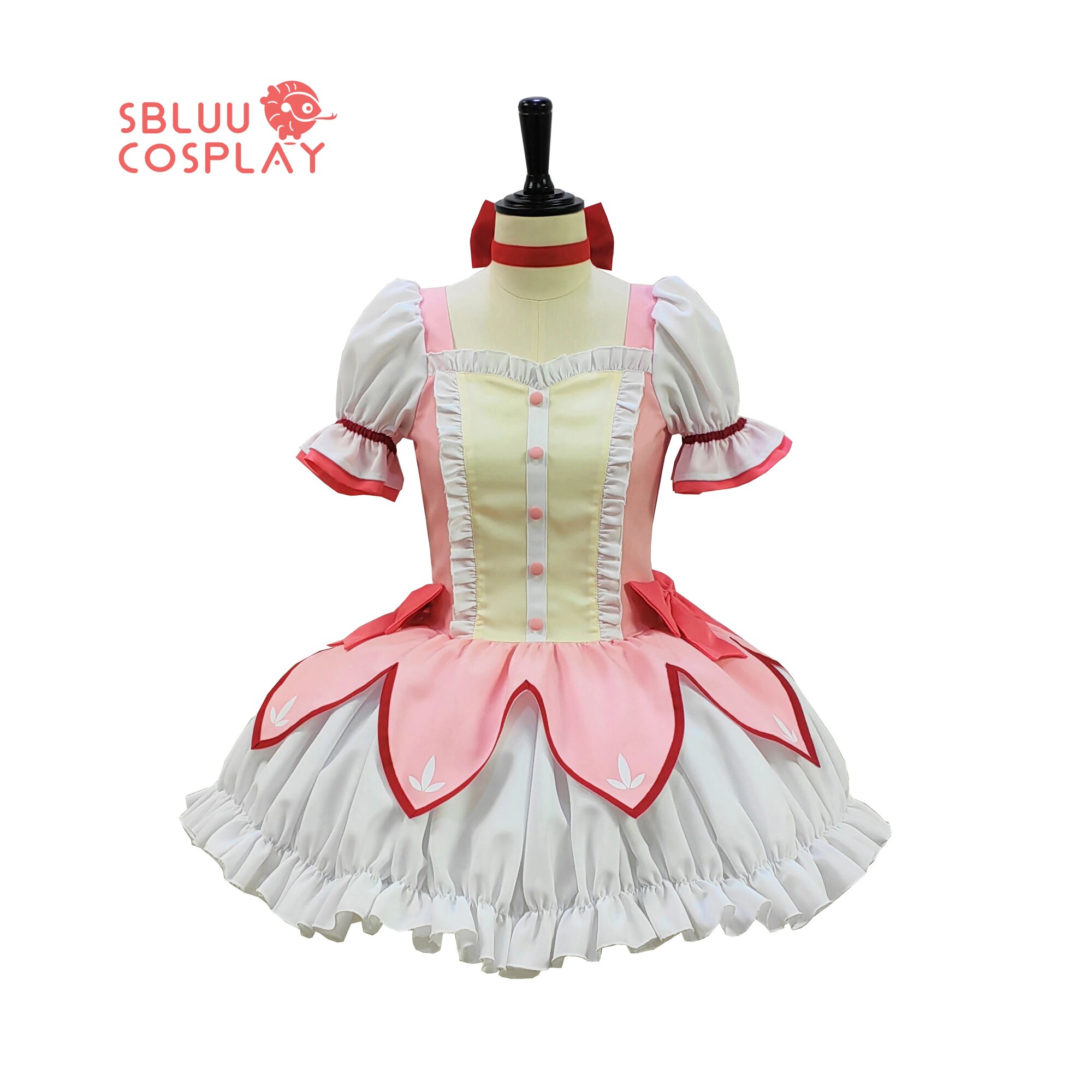 SBluuCosplay Kaname Madoka Косплей костюм М, Men size