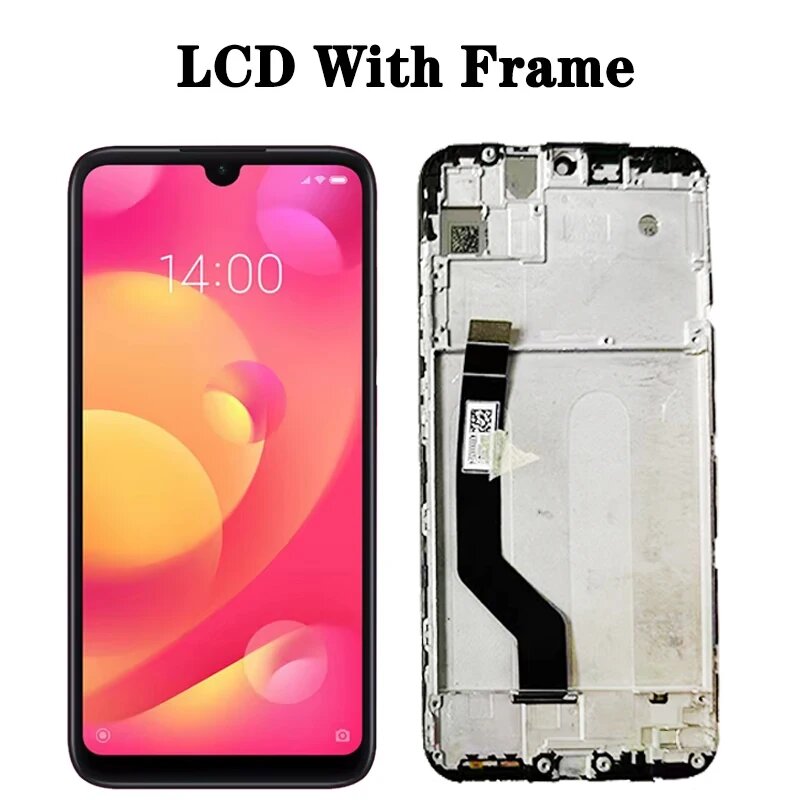 ЖК-дисплей 5,84 дюйма для Xiaomi Mi Play M1901F9E, дисплей с сенсорным экраном и Black With Frame
