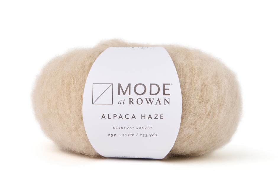 Alpaca Haze /Альпака Хэйз/ пряжа Mode at Rowan, M100004 (013, silk (шелк), бежевый, New!)