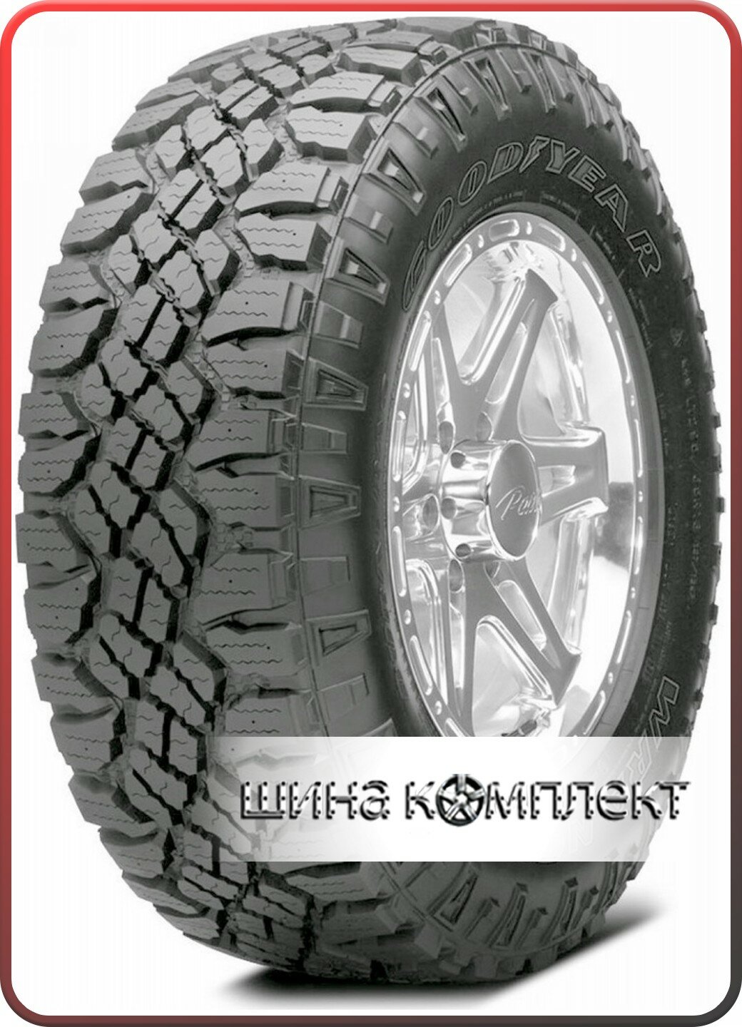 Автомобильная шина Goodyear Wrangler Duratrac 255/55 R19 111Q летняя для легкового автомобиля